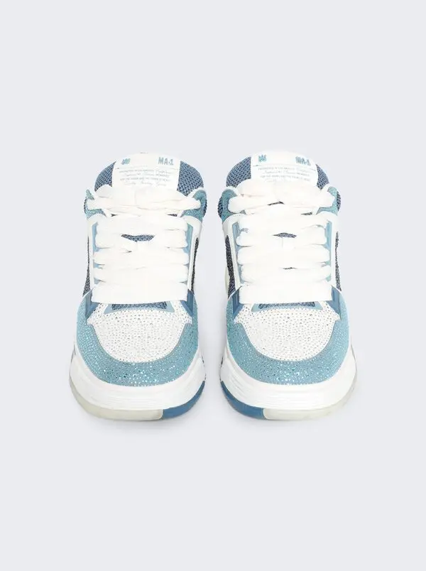 Amiri Crystal Ma-1 Sneakers - Dusty Blue