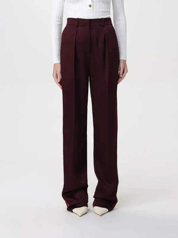 Elisabetta Franchi Pants - Burgundy