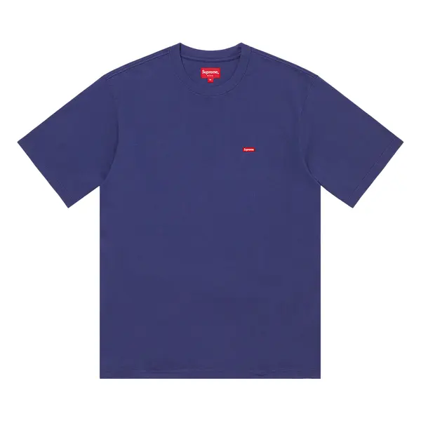 Supreme Small Box Tee 'washed Navy - Blue