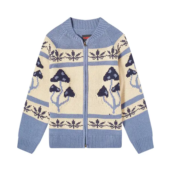 PLEASURES Room Zip Cardigan