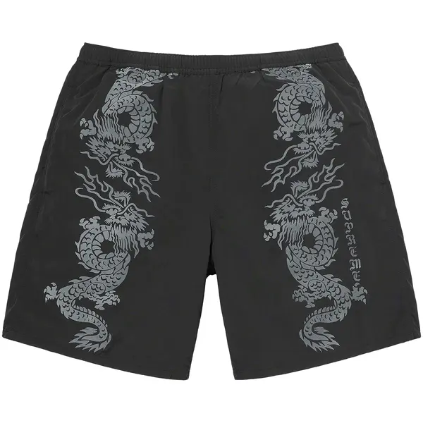Supreme Dragon Water Short - Black