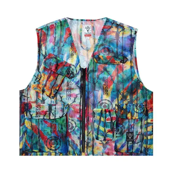 Supreme X South2 West8 Bush Vest - Multicolor