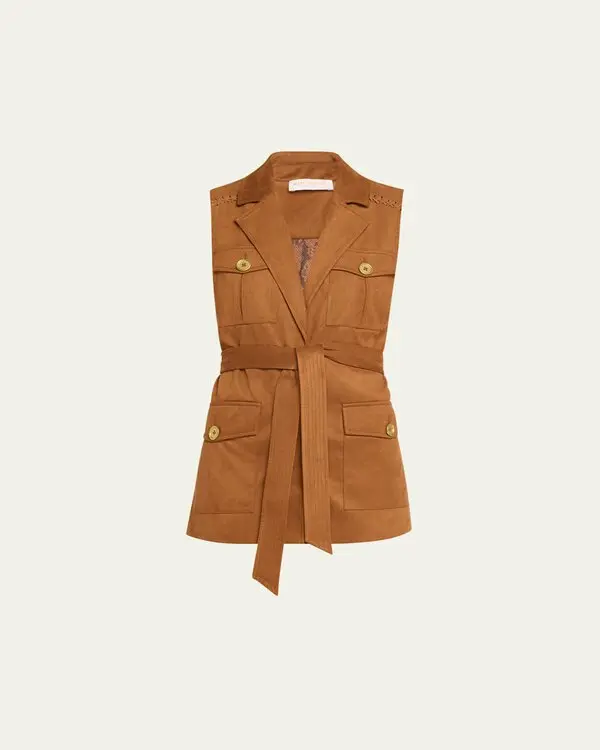 Ramy Brook Austin Belted Vest