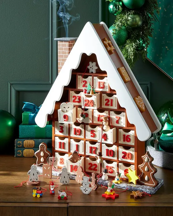 CHRISTIAN ULBRICHT Gingerbread House Christmas Advent Calendar