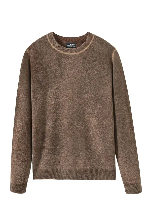 27 Miles Malibu Rocco Cashmere Crewneck Pullover