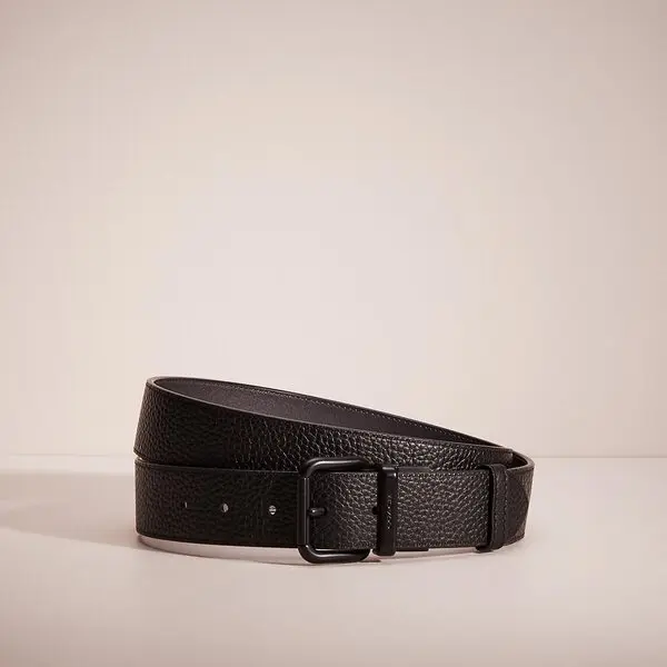 Coach Restored Harness Buckle Cut To Belt