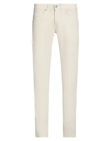 DONDUP Pants Size Cotton, Elastane - Off White