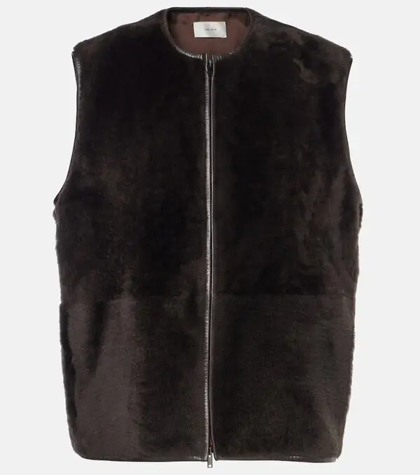 THE ROW Andi Shearling Vest