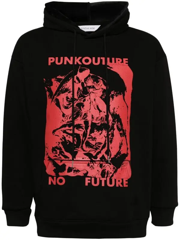 JUNTAE KIM Punkcouture Fleece Hoodie