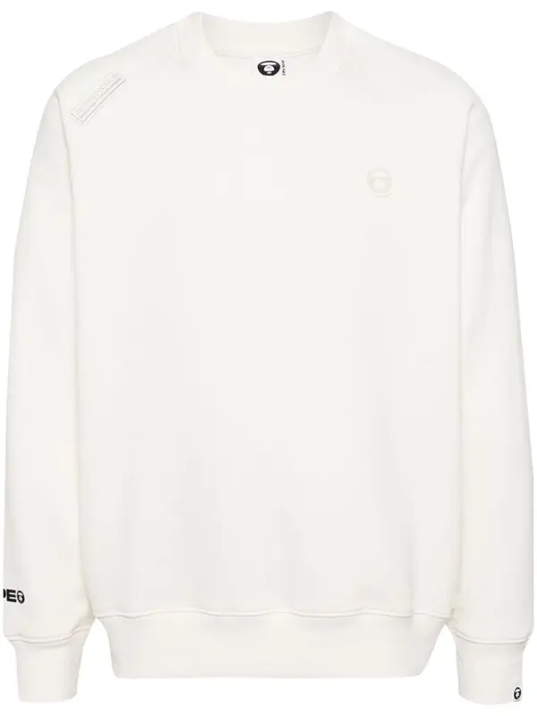 AAPE BY *A BATHING APE® Logo Patch Sweatshirt