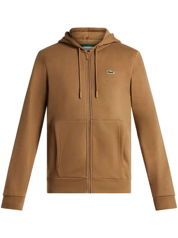 Lacoste Logo-patch Zipped Sweatshirt