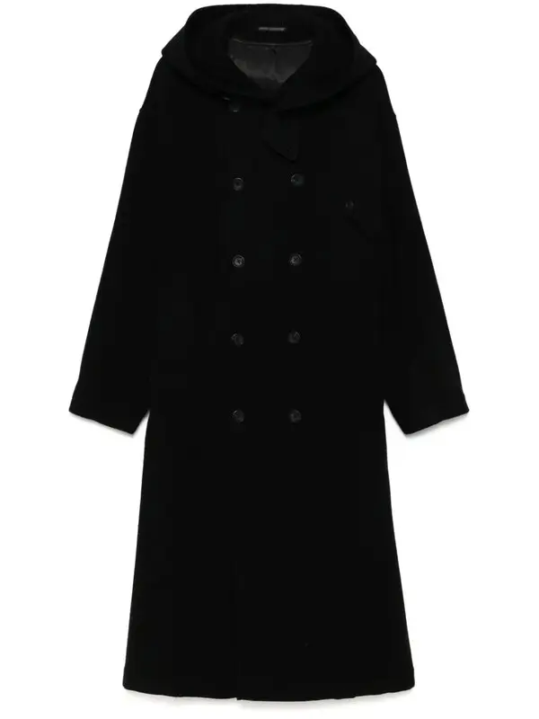 Yohji Yamamoto Double-breasted Coat