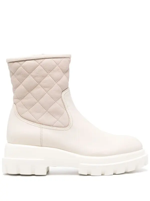 Agl 55mm Matelassé Ankle Boots
