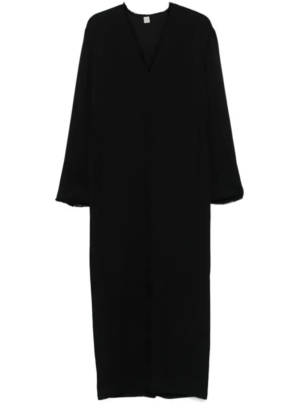 TOTÊME Broad Sablé Maxi Dress