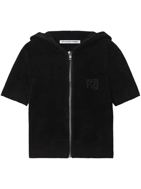 Alexander Wang Logo-embossed Hoodie