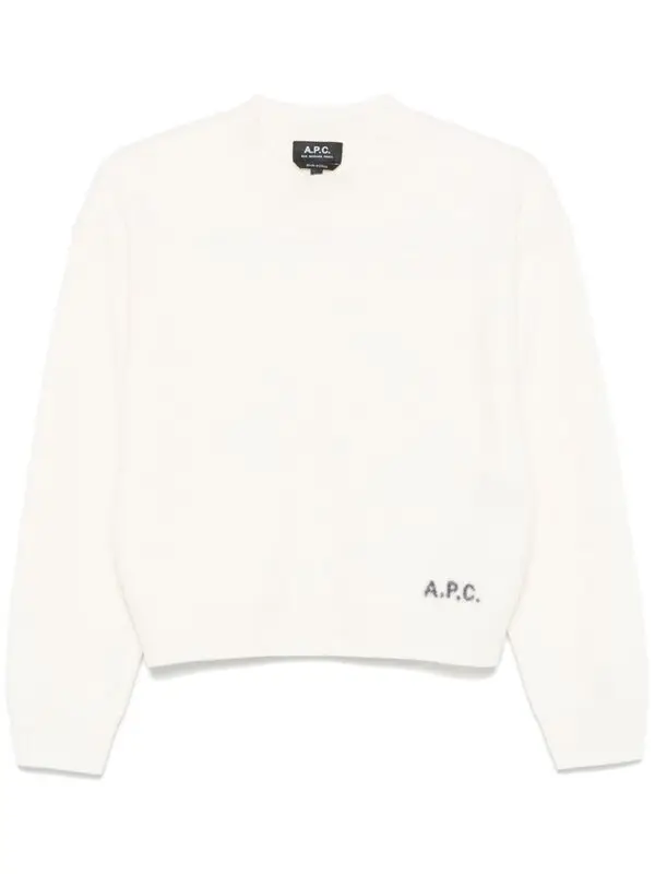 A.p.c. Esther Sweater - White