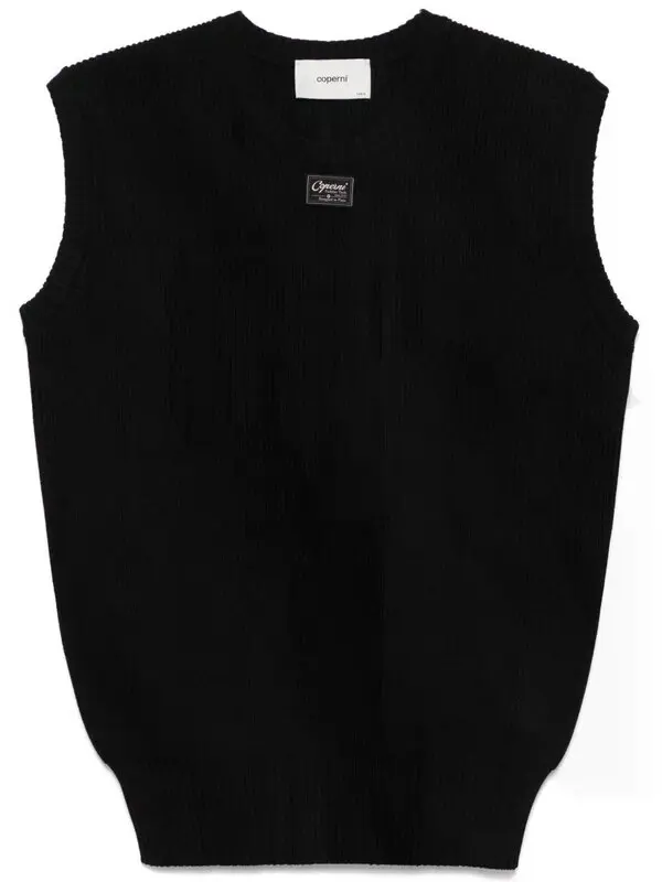 Coperni Fine-knit Sleeveless Top