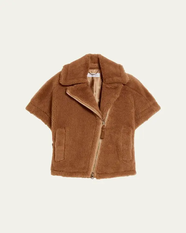 Max Mara Wool-blend Cape - Camel