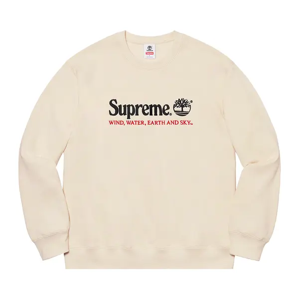 Supreme X Timberland Crewneck - Tan