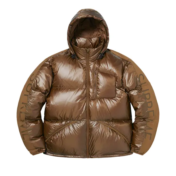 Supreme Featherweight Down Jacket - Brown