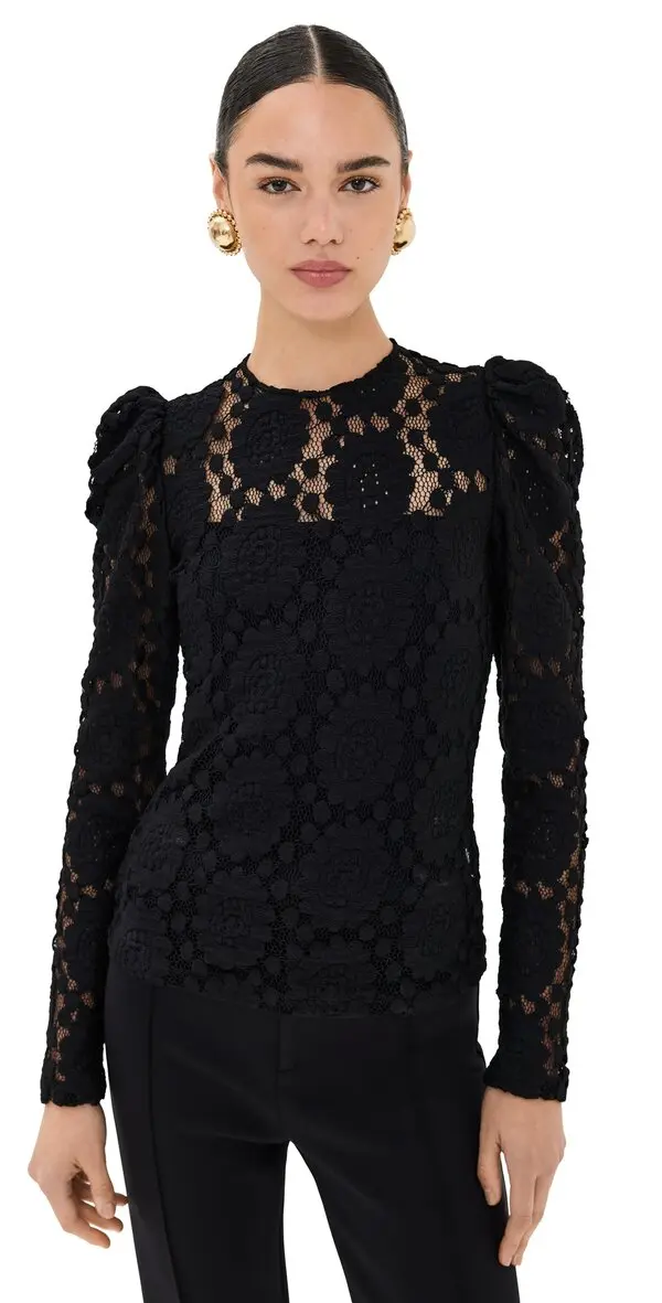 La DoubleJ Clingy Lace Top