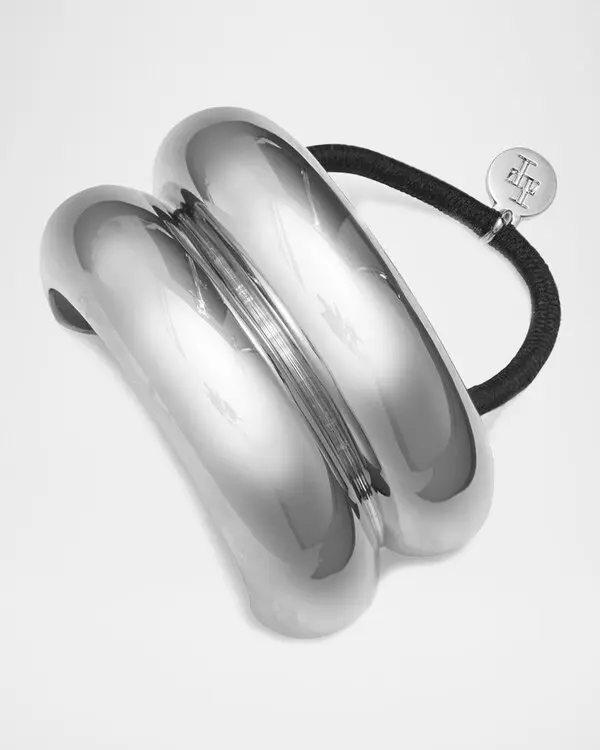 LELET NY Glossy Double Arch Pony Hair Tie