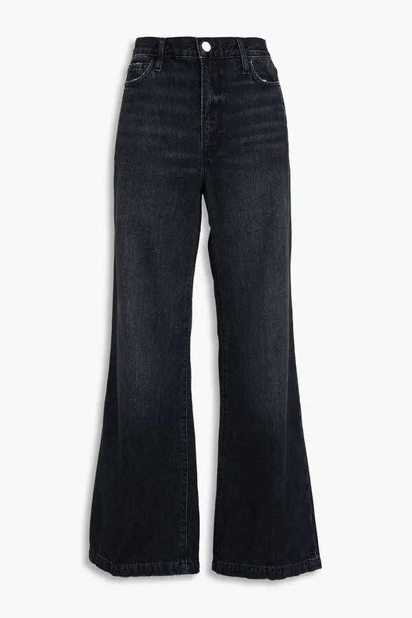 FRAME Le Baggy Palazzo High-rise Jeans
