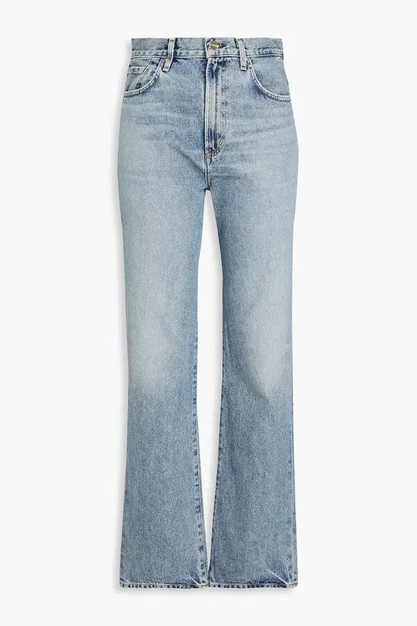 GOLDSIGN Martin High-rise Straight-leg Jeans