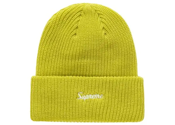 Supreme Loose Gauge Beanie - Lime