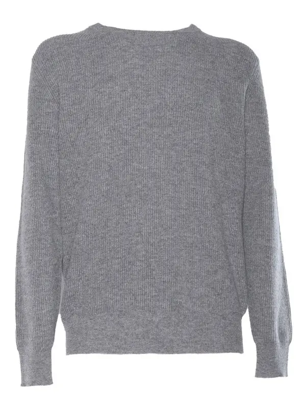 BALLANTYNE Crew Neck Pullover - Gray