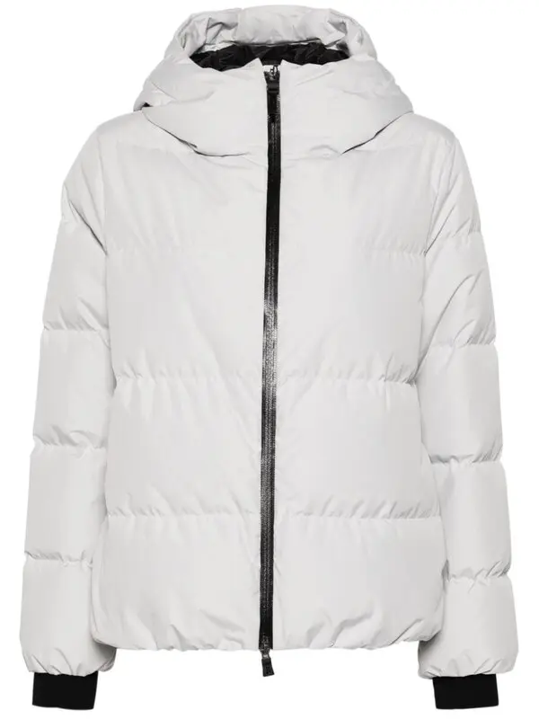Herno Hooded Puffer Jacket - Neutrals
