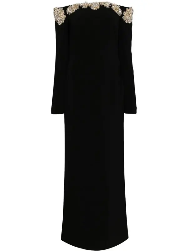 Costarellos Meline Gown - Black