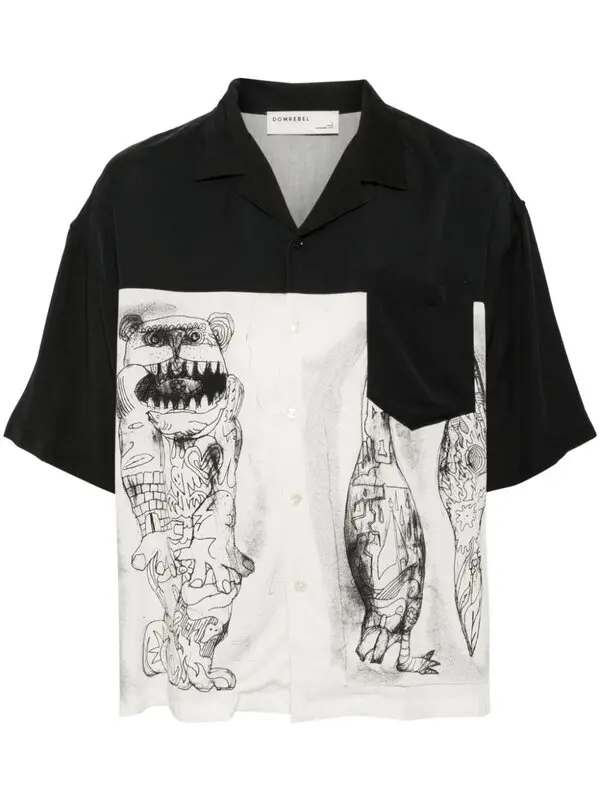 DOMREBEL Graphic Print Shirt