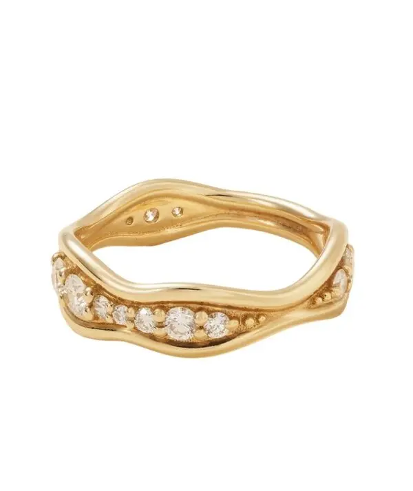 Fernando Jorge Fluid 18-karat Diamond Ring - Gold | Editorialist