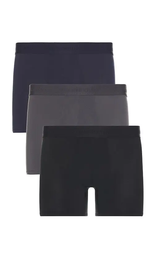 Commando Micro Modal Modern Fit 3 Pack Boxer Brief - Multi