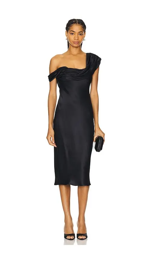 Lpa Vania Midi Dress - Black