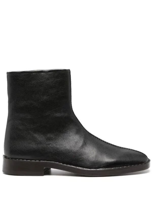LEMAIRE Piped Zip-up Boots
