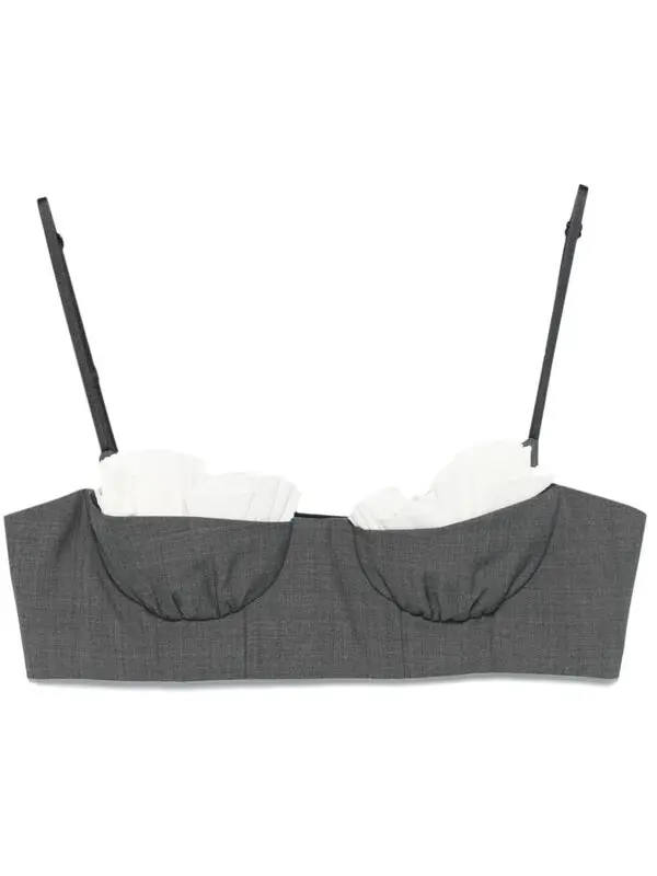 SHUSHU/TONG Balcony Bralette Top