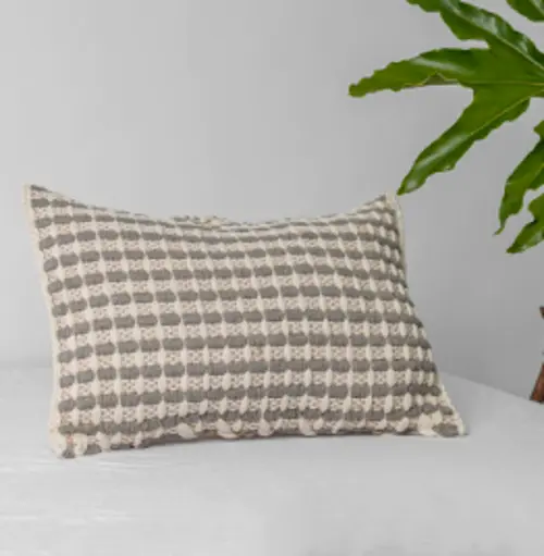 WAYIL BY ALGODONES MAYAS Lattice Pillowcover Only
