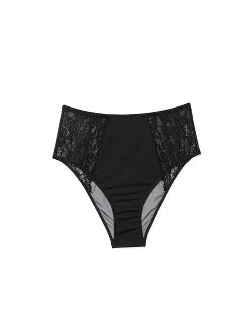 ADORE ME Joslyn High Waisted Panties - Black