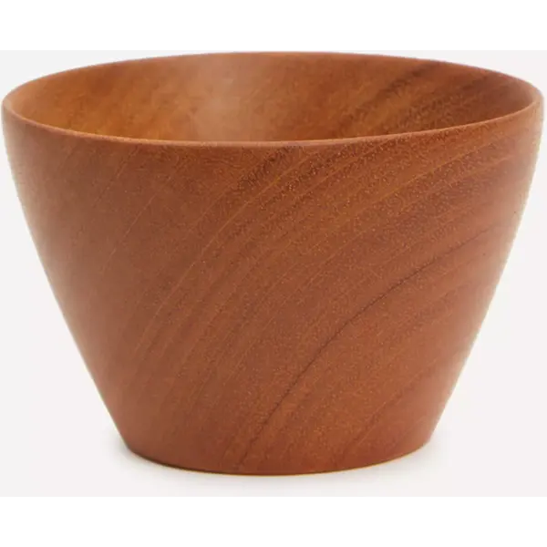 ITZA WOOD Mini Bowl Candleholderset Of 2