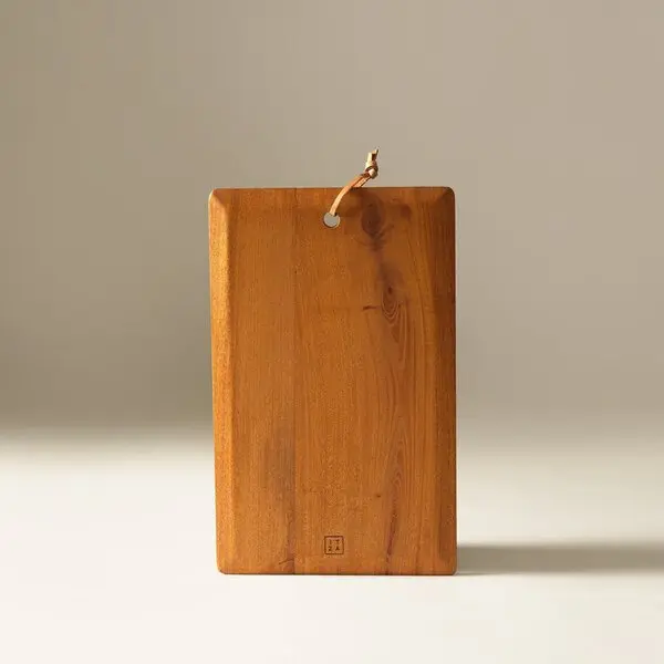 ITZA WOOD Wood Serving Board - Mahogany - Short