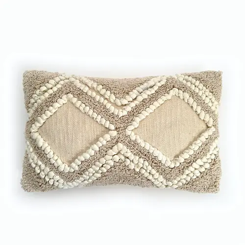 THE NASCENT Ember Shaggy Throw Pillowcover Only