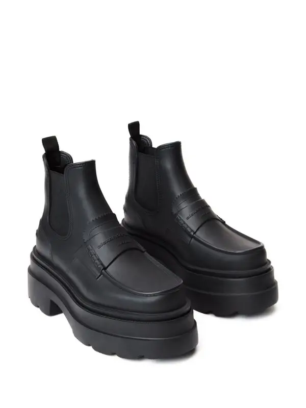 Alexander Wang Carter Panelled Leather Chelsea Boots - Black