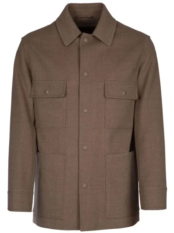 Loro Piana Darcy Overshirt - Brown