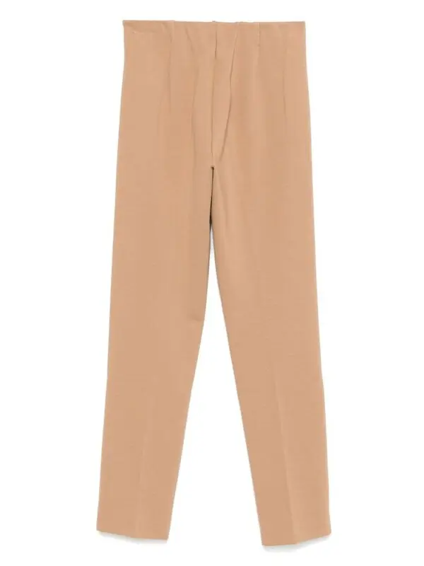 LE TRICOT PERUGIA Pressed-crease Trousers