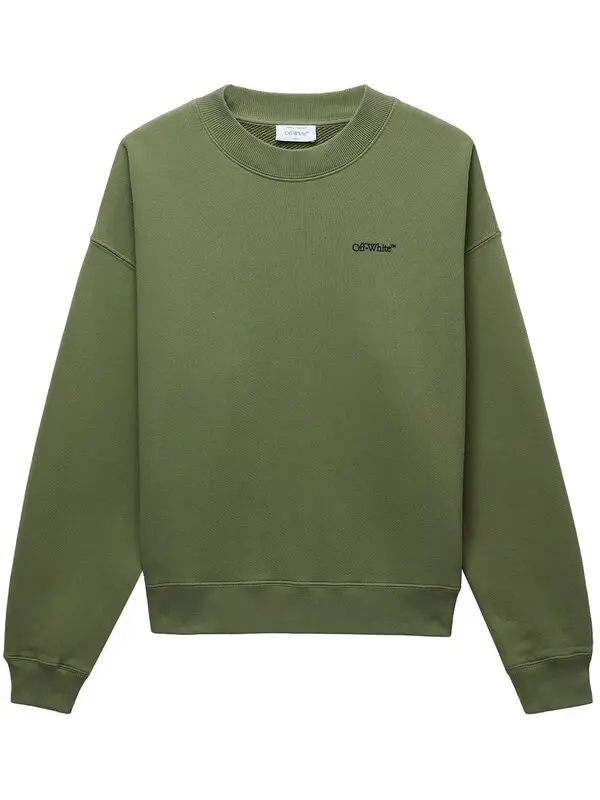 Off-White Logo Sweatshirt - Green
