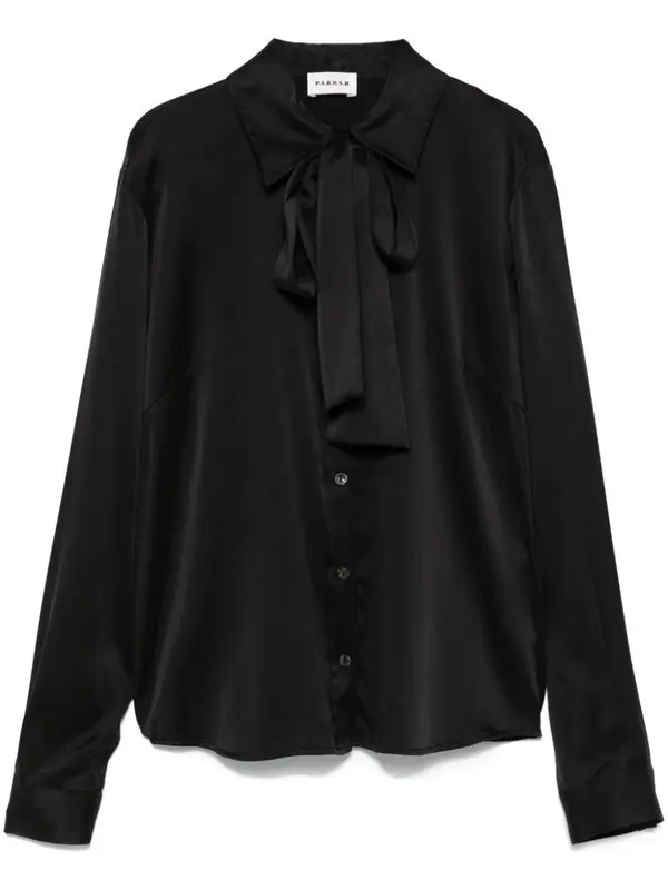 P.a.r.o.s.h Salty Shirt - Black