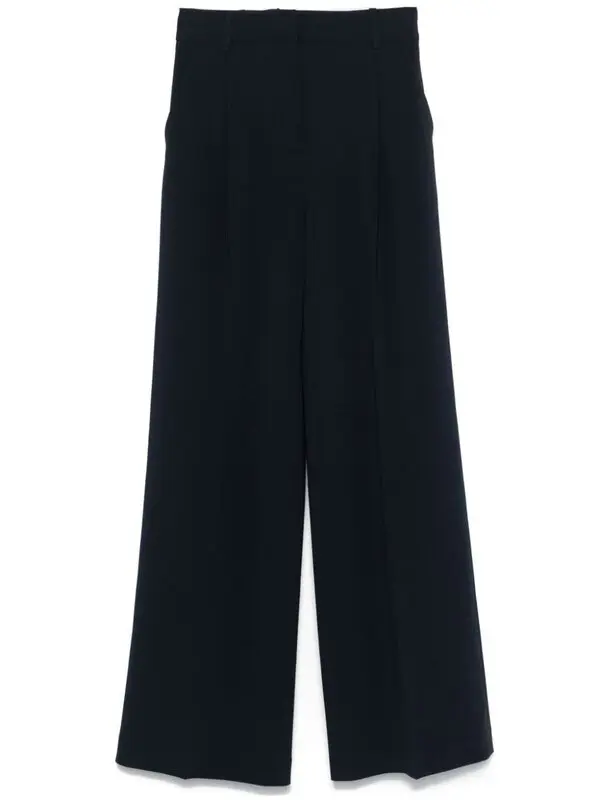 Michael Kors Wide-leg Tailored Trousers - Blue