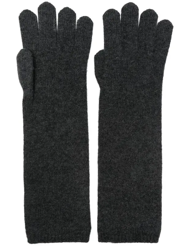 Max Mara Cashmere Gloves - Grey